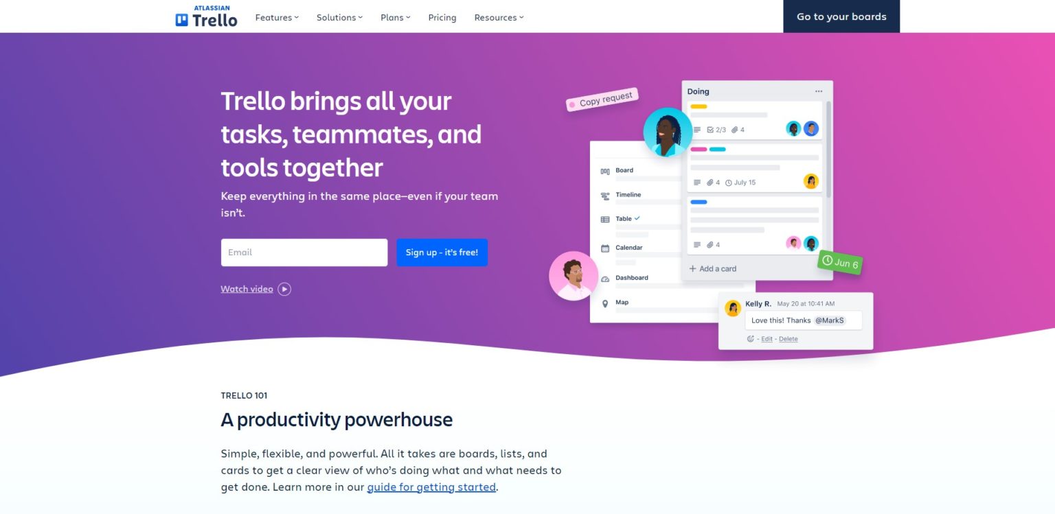 project-management-software-trello - The Address